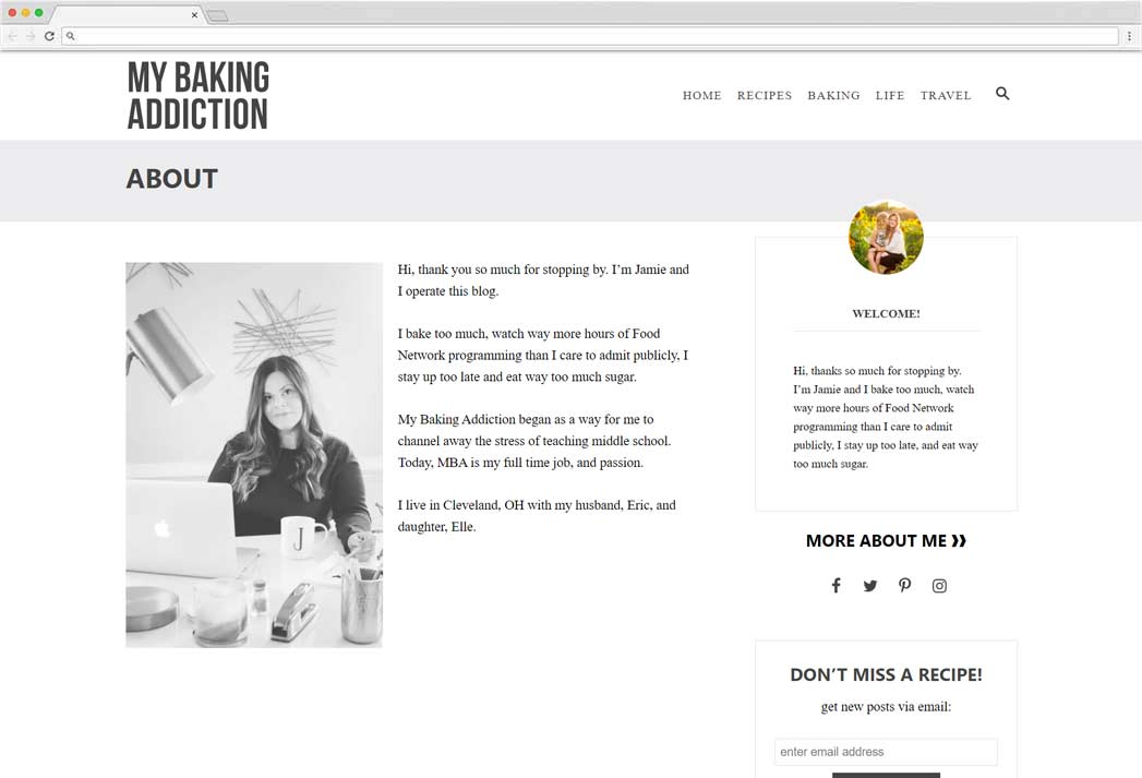 12 About Me Page Templates & Examples to Steal - Monetization Method